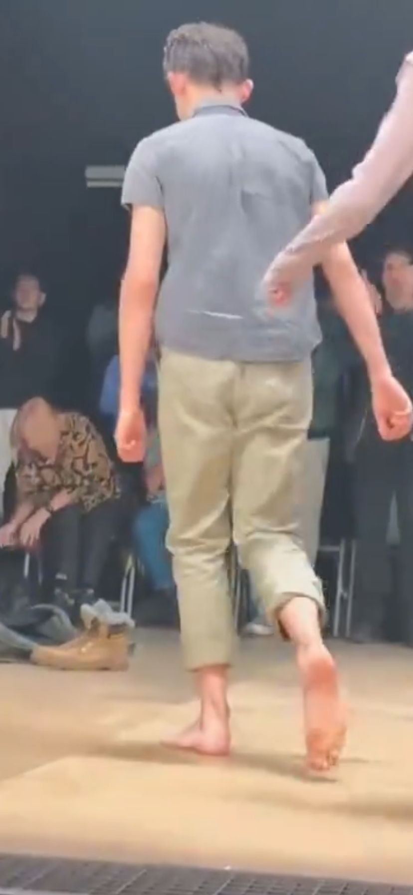 Joe Locke's feet