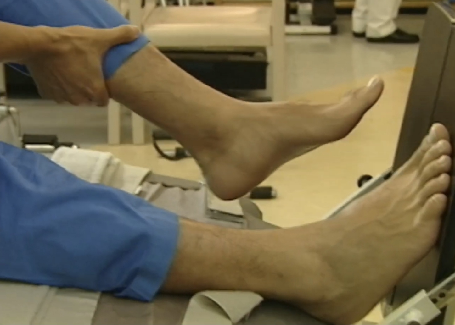 Joe Tak-Chung Ma's feet