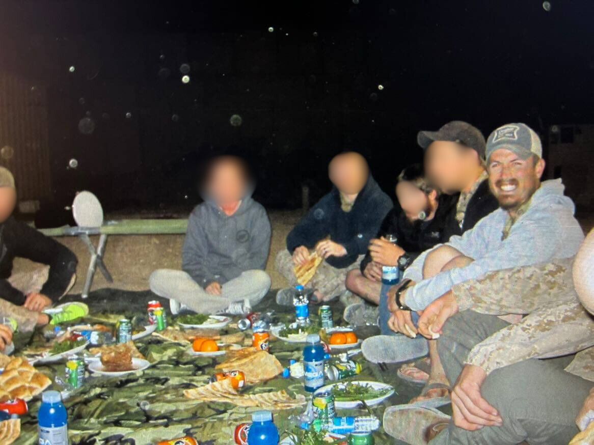 John B. Allen's feet