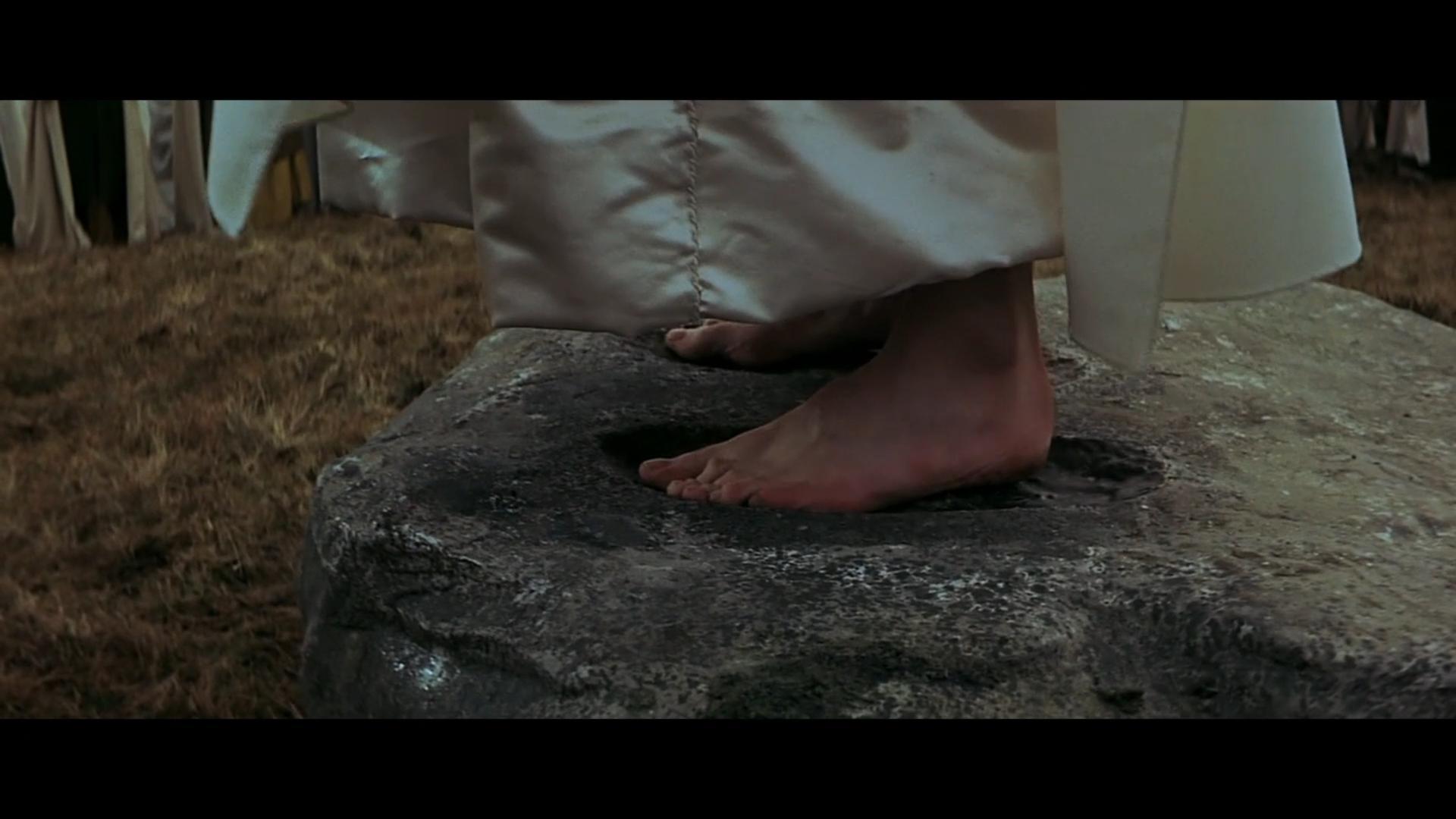 Jon Finch's feet
