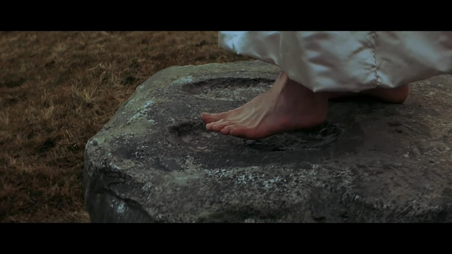 Jon Finch's feet