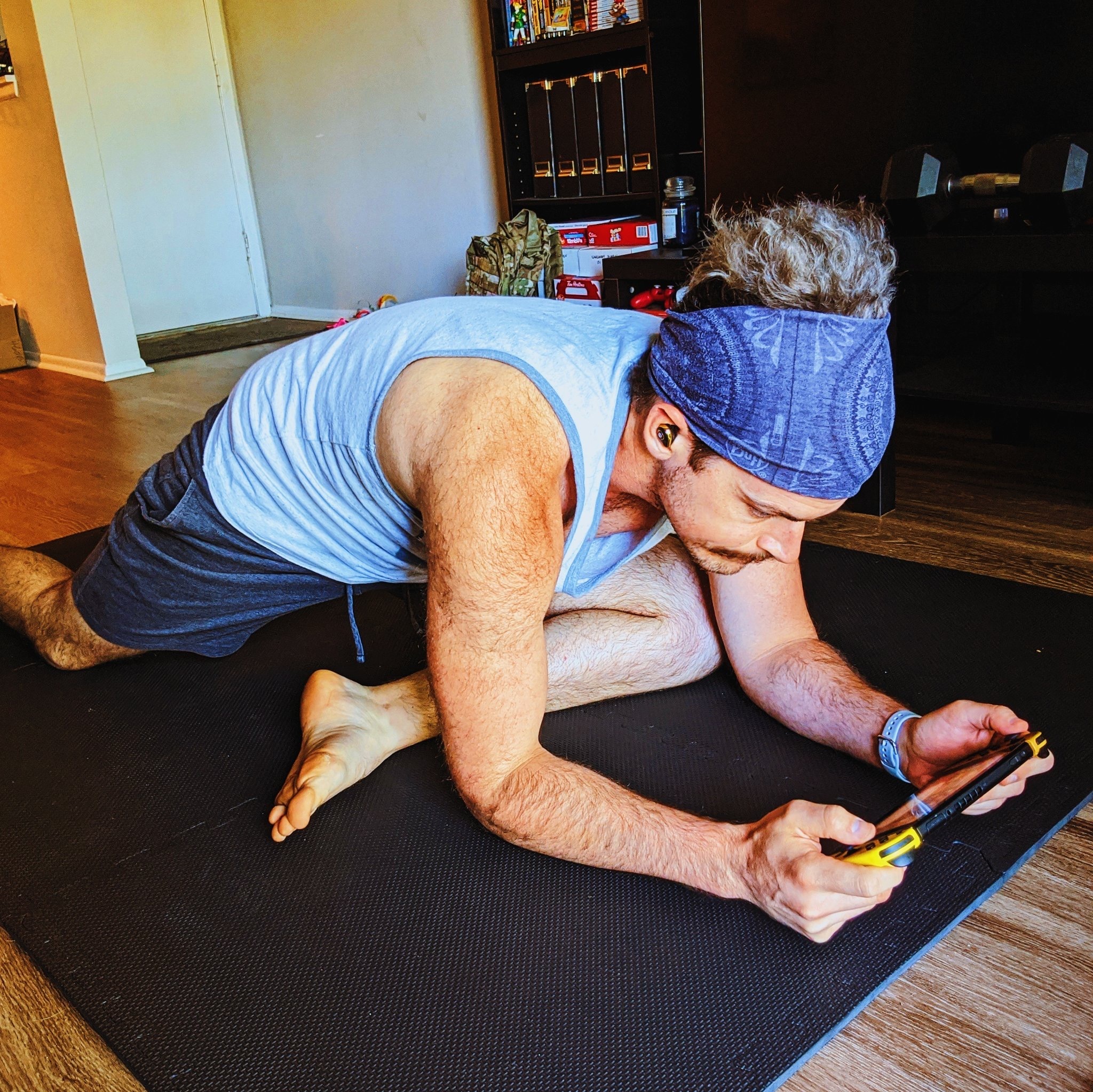Jon Risinger's feet