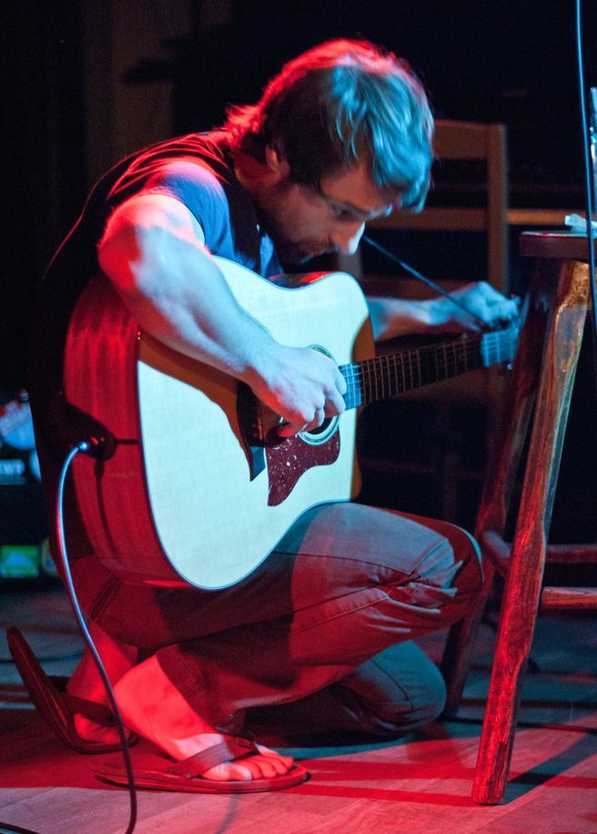 Jon Walker's feet