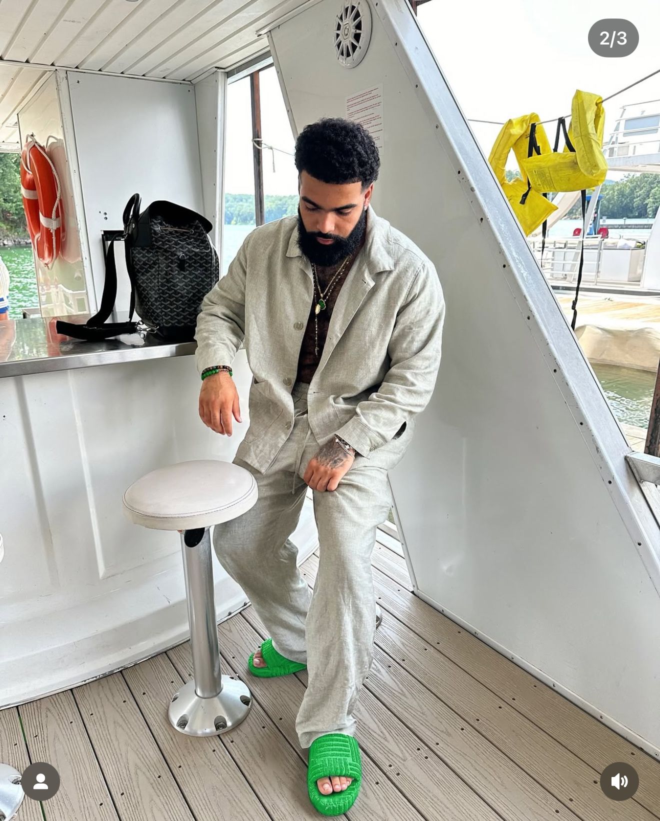 Jonathan Kyriacou's feet