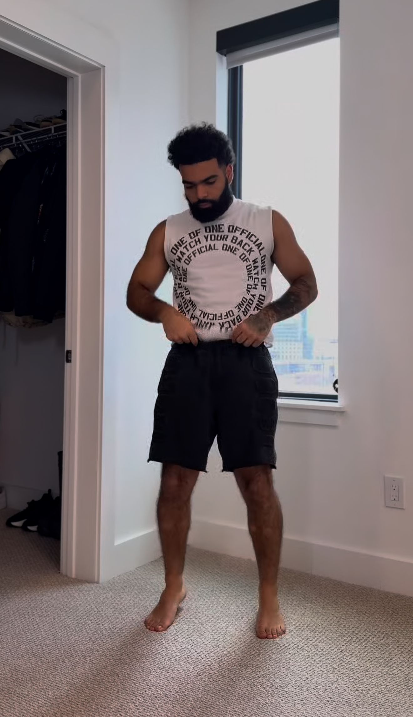 Jonathan Kyriacou's feet