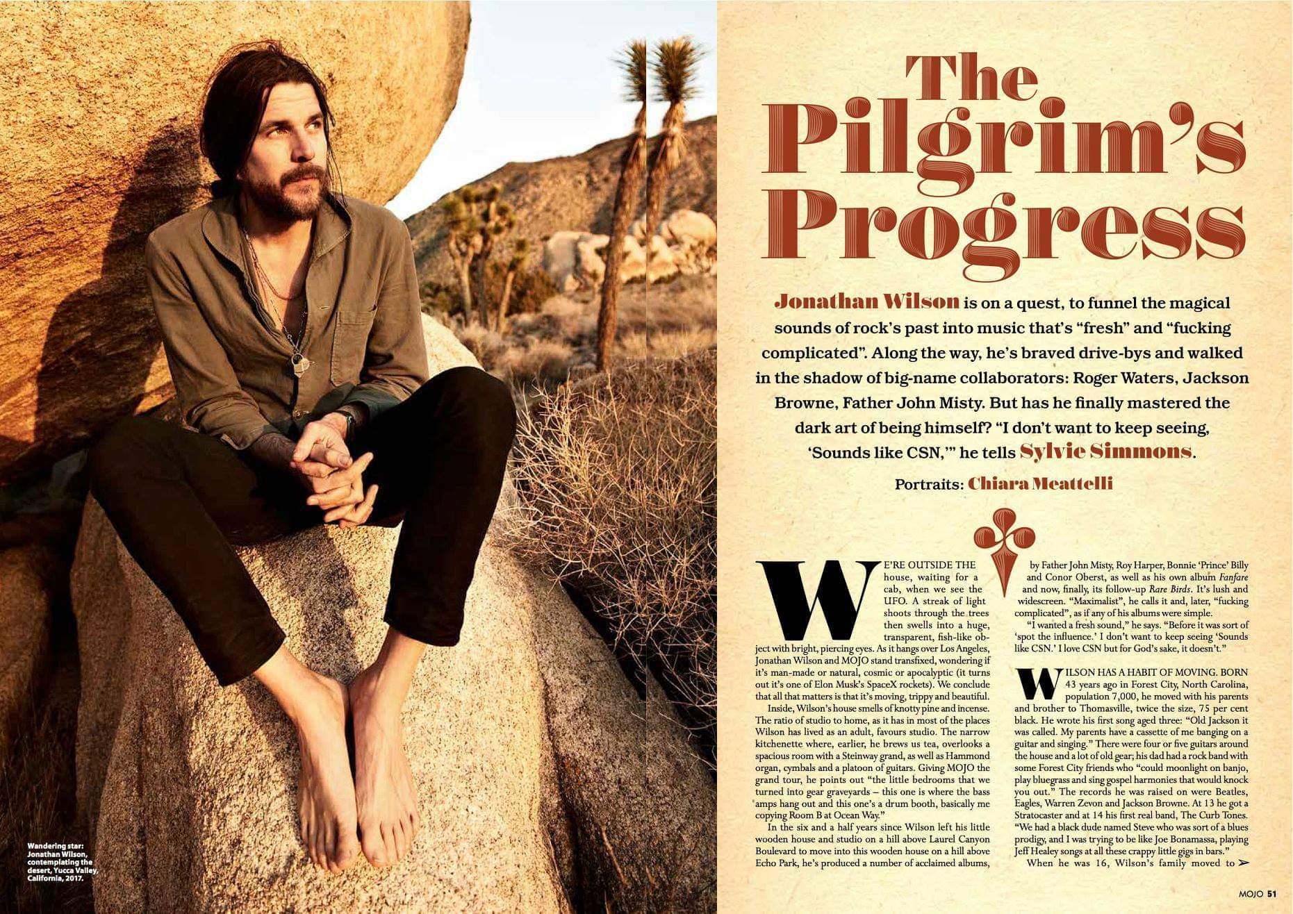 Jonathan Wilson's feet