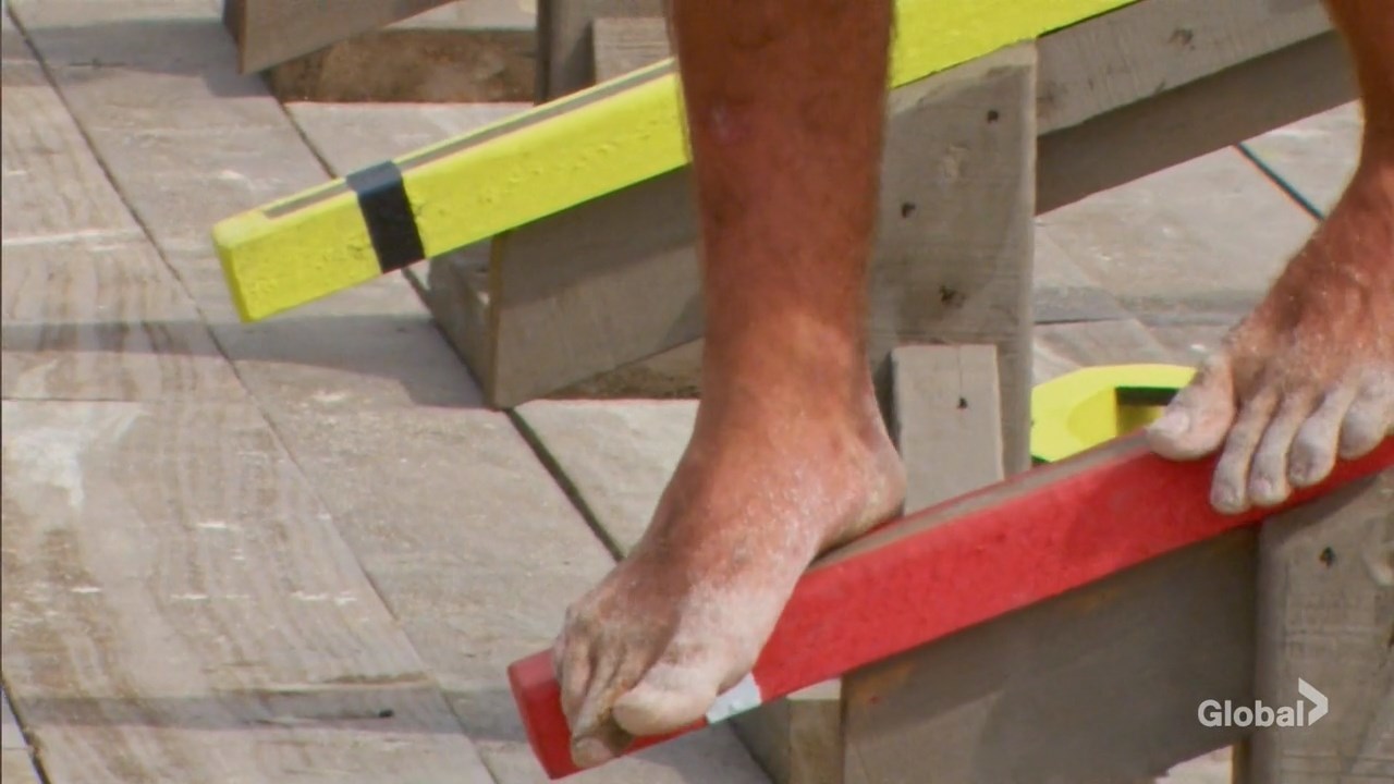 Jonathan Young's feet