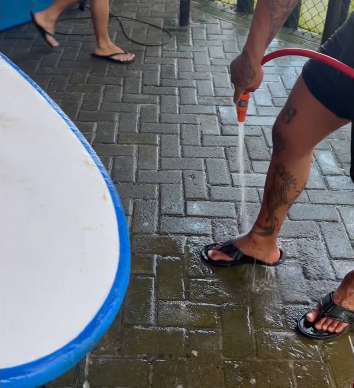 João Vitor Pimentel's feet