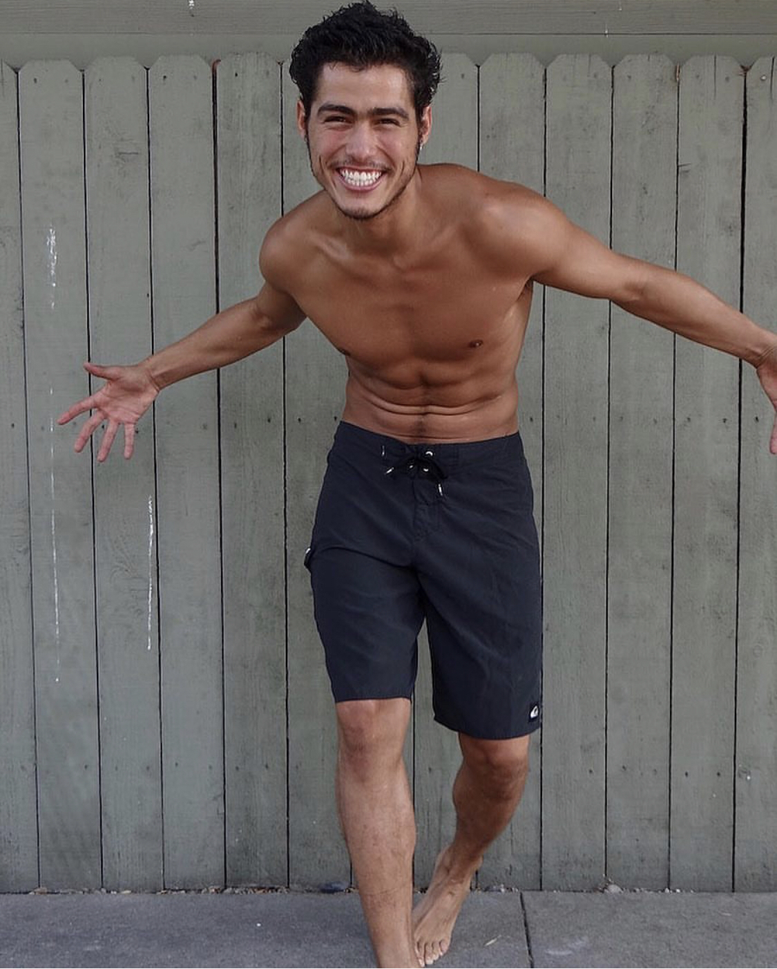 Jordan Rodriguez's feet