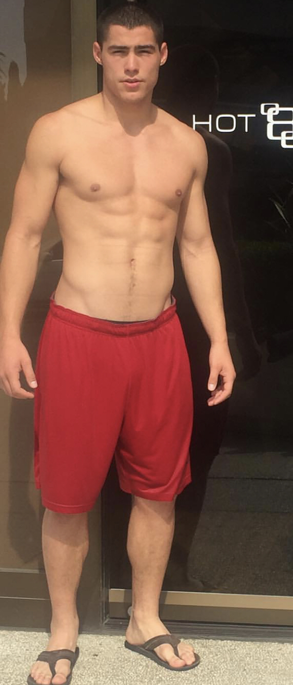 Jordan Rodriguez's feet