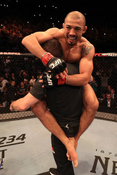 José Aldo's feet