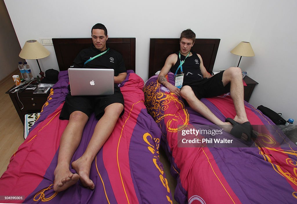 Joseph Parker's feet