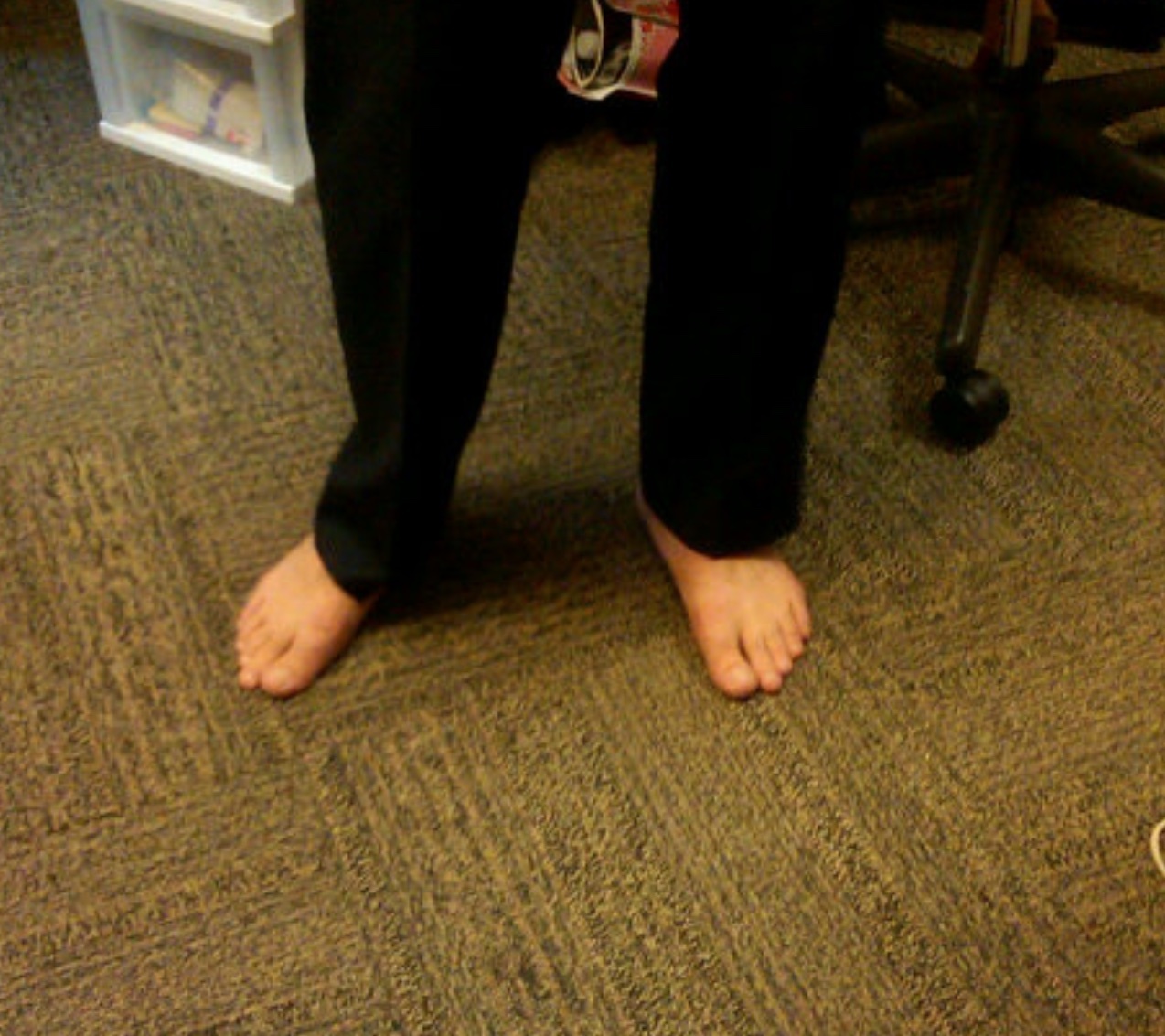 Josh Elliott's feet