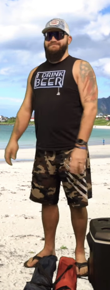 Josh Gallagher's feet