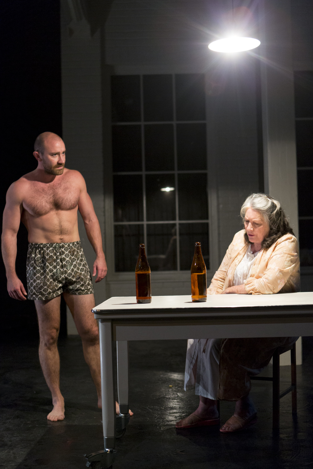 Josh McConville's feet