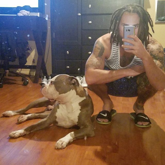 Joshua Gallander's feet