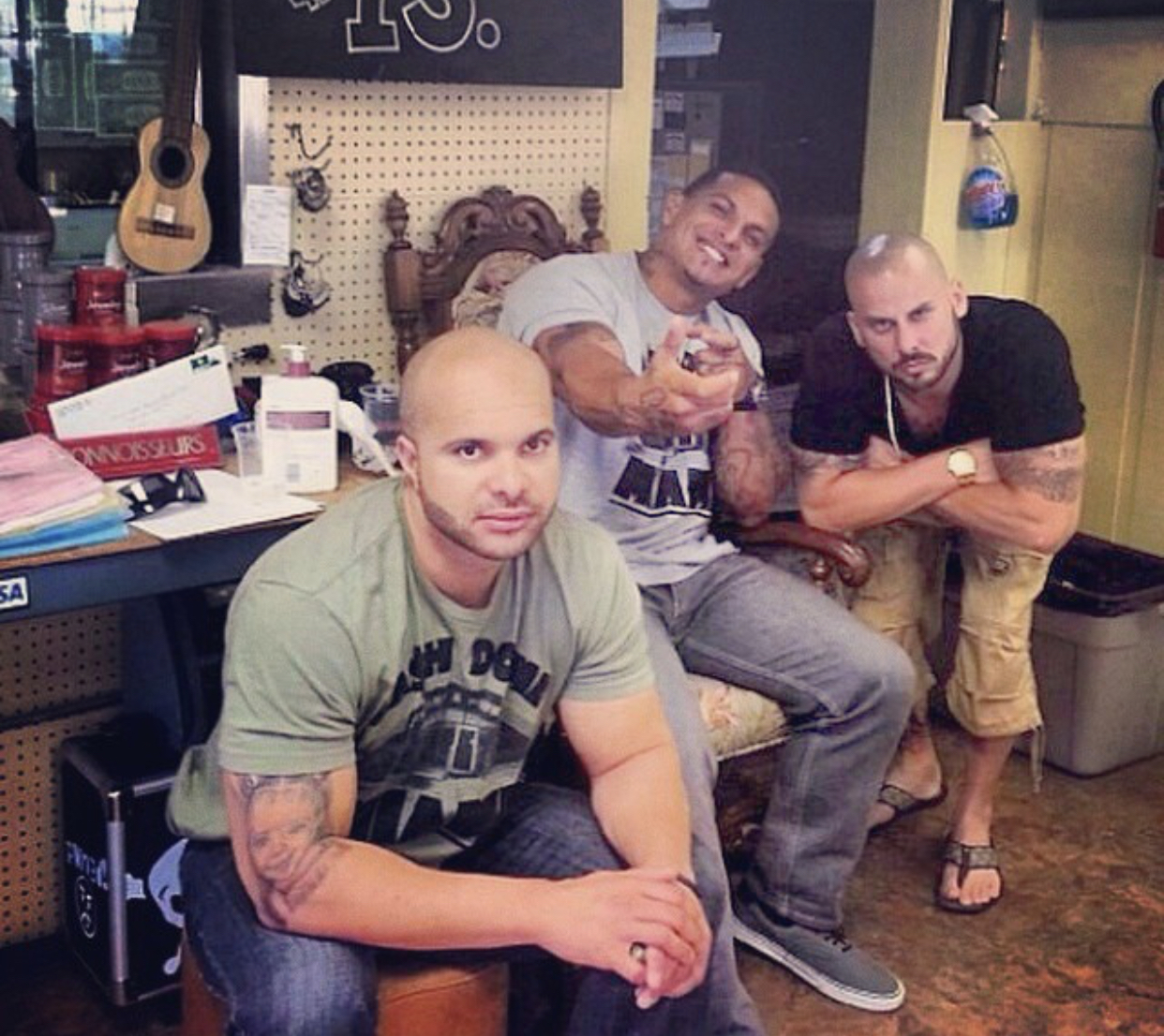 Joshua Gallander's feet