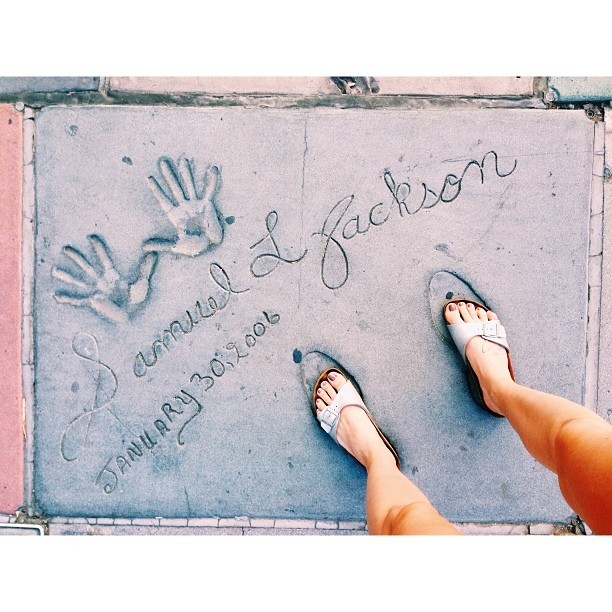 Julia Barna's feet