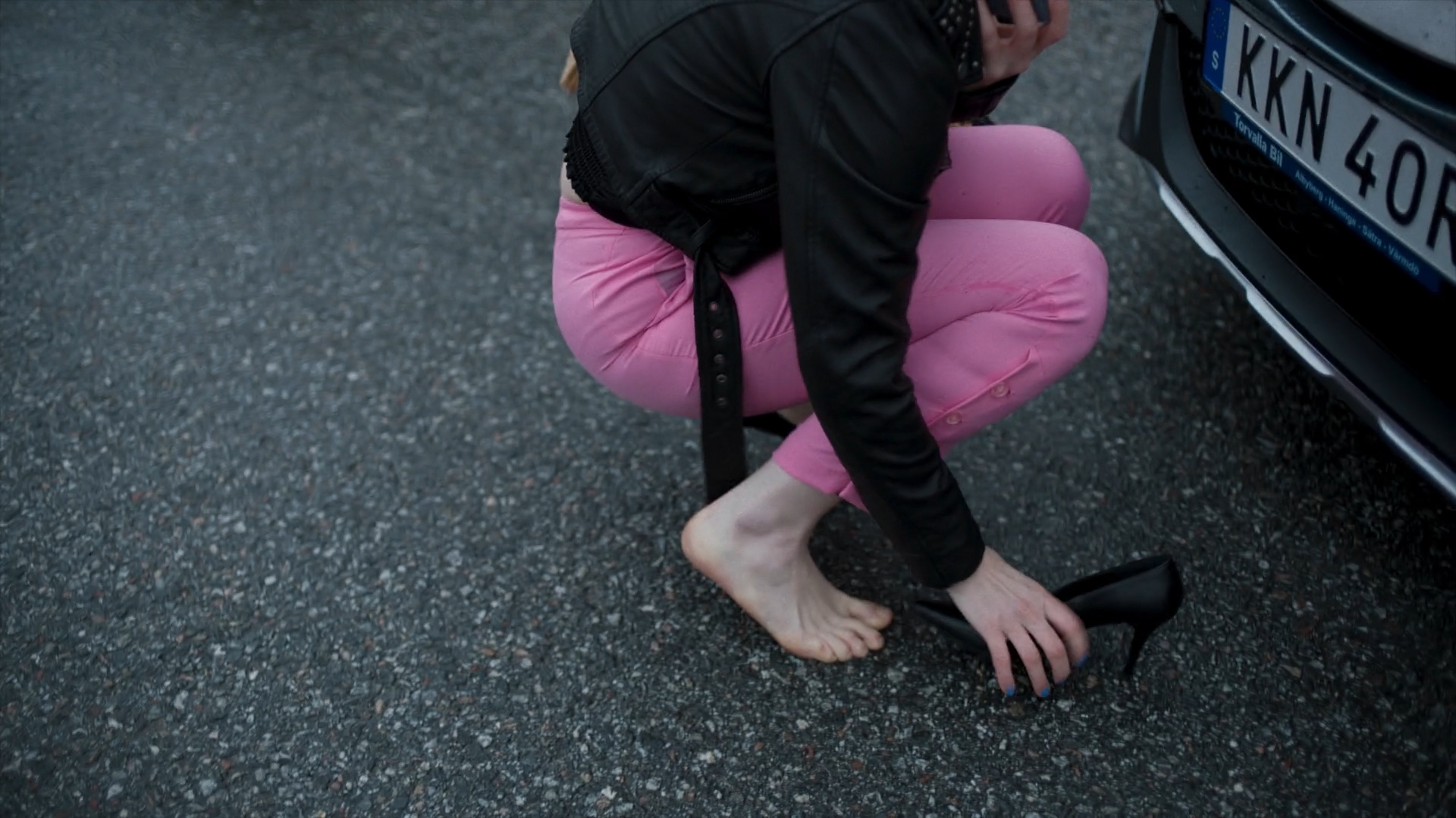 Julia Dufvenius's feet