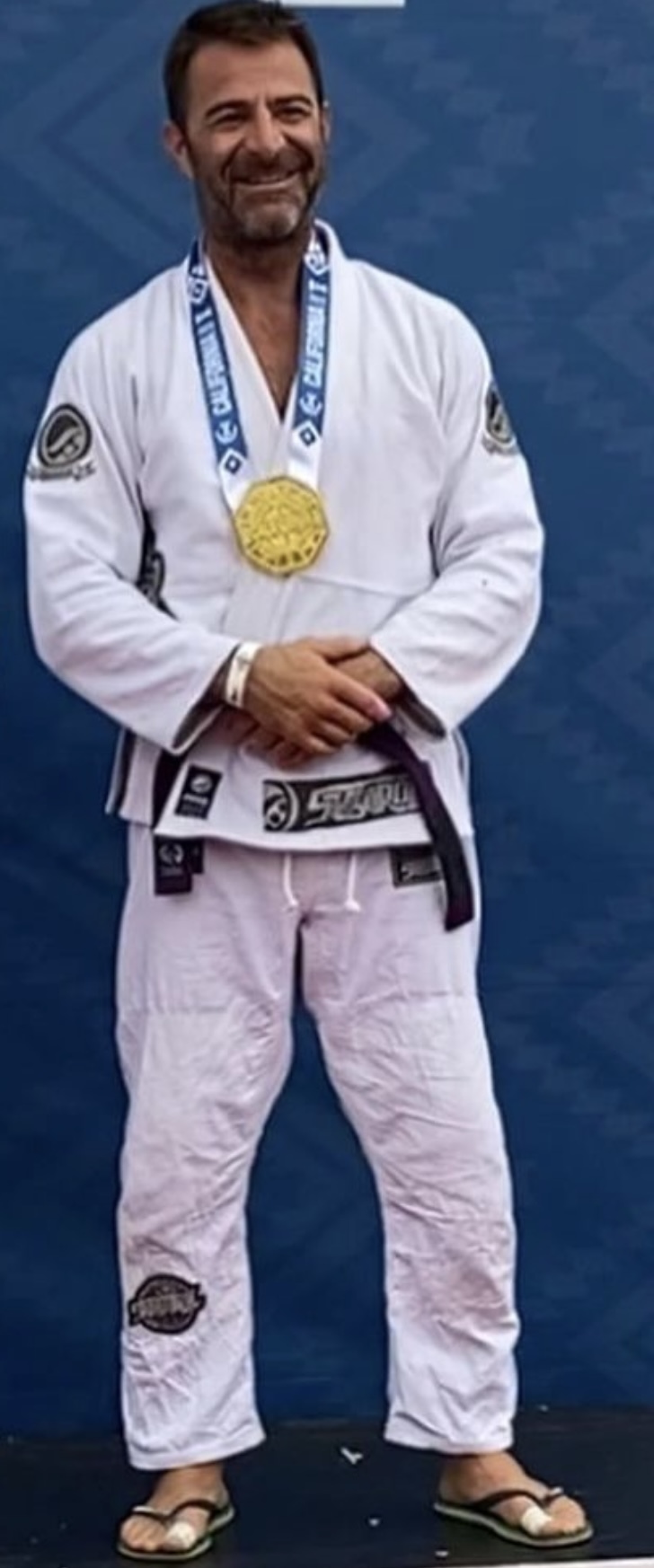 Julian Fletcher's feet