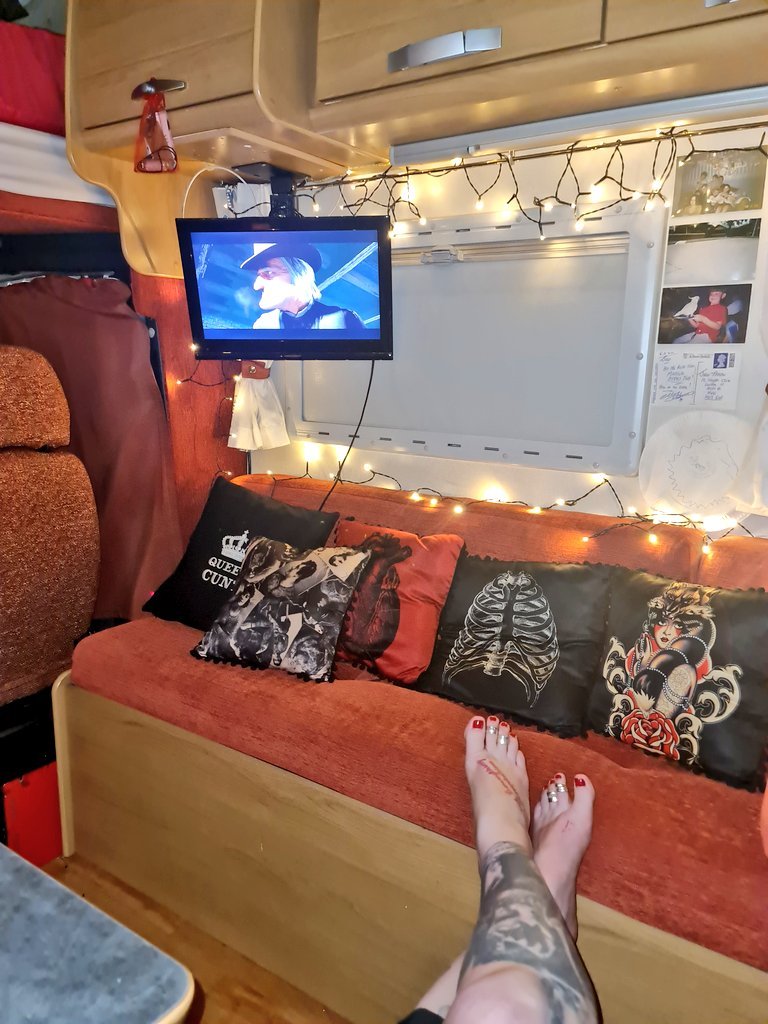 Julie Preston's feet