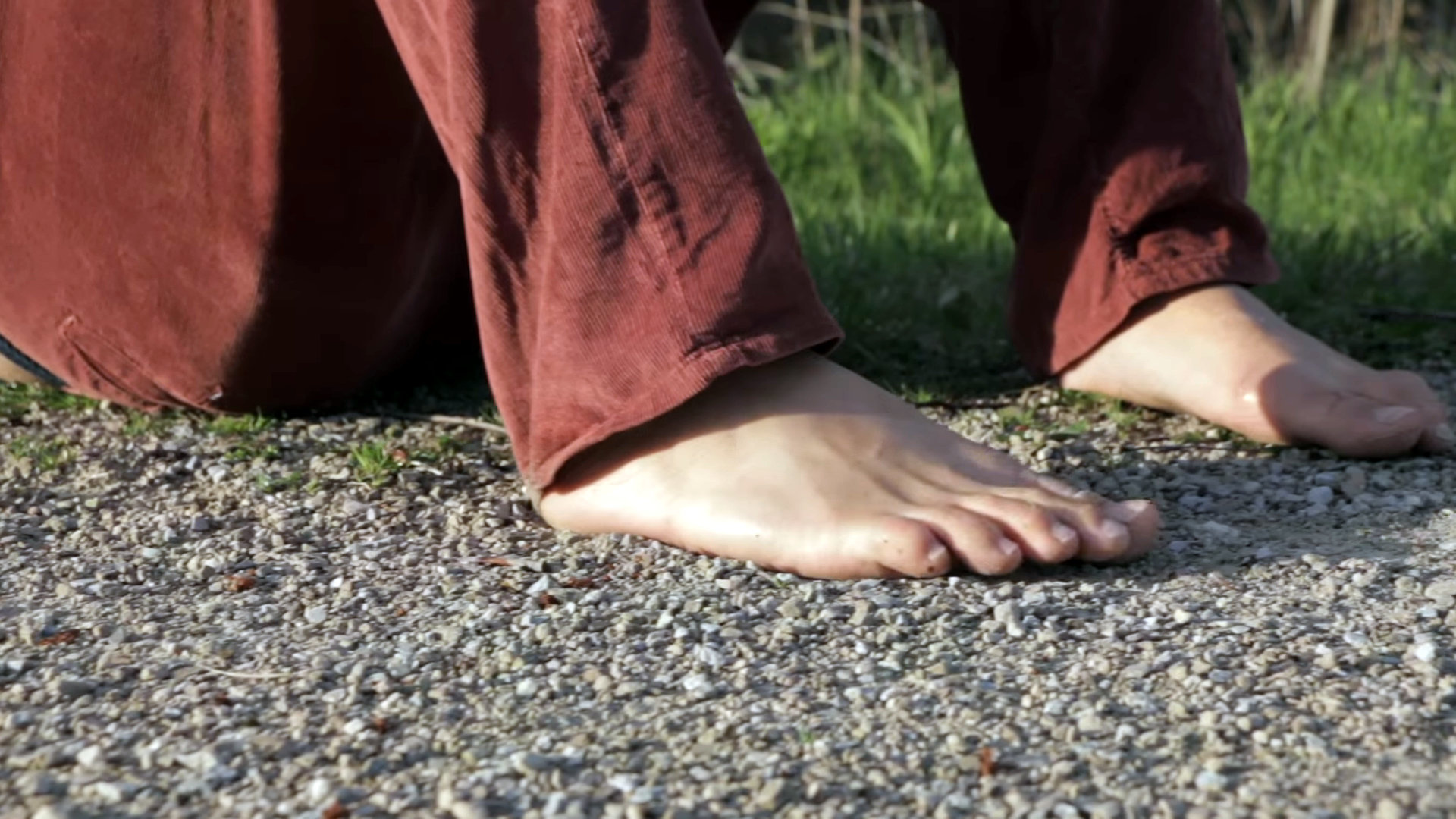 Justin Latam's feet