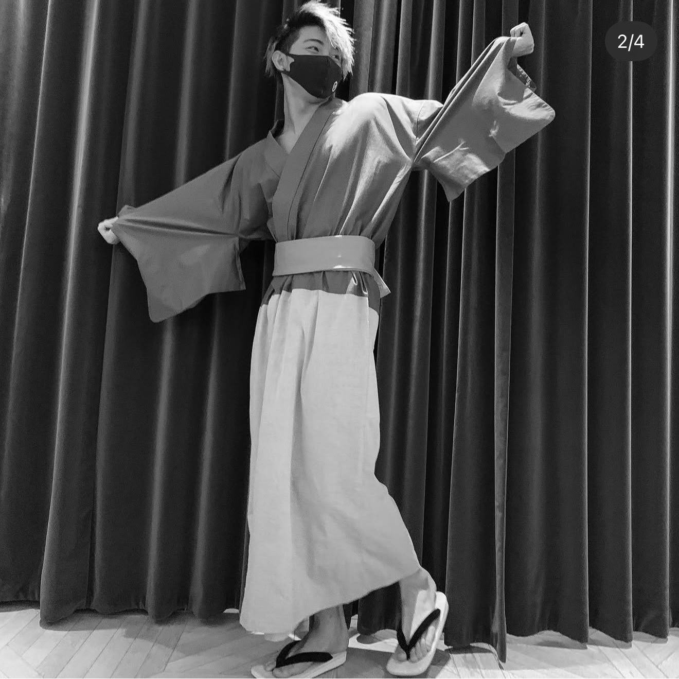 Kaisei Takechi's feet
