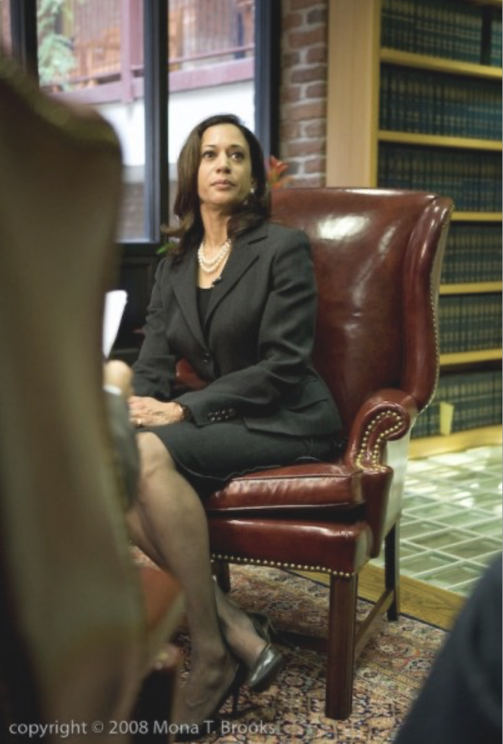Kamala Harris's feet