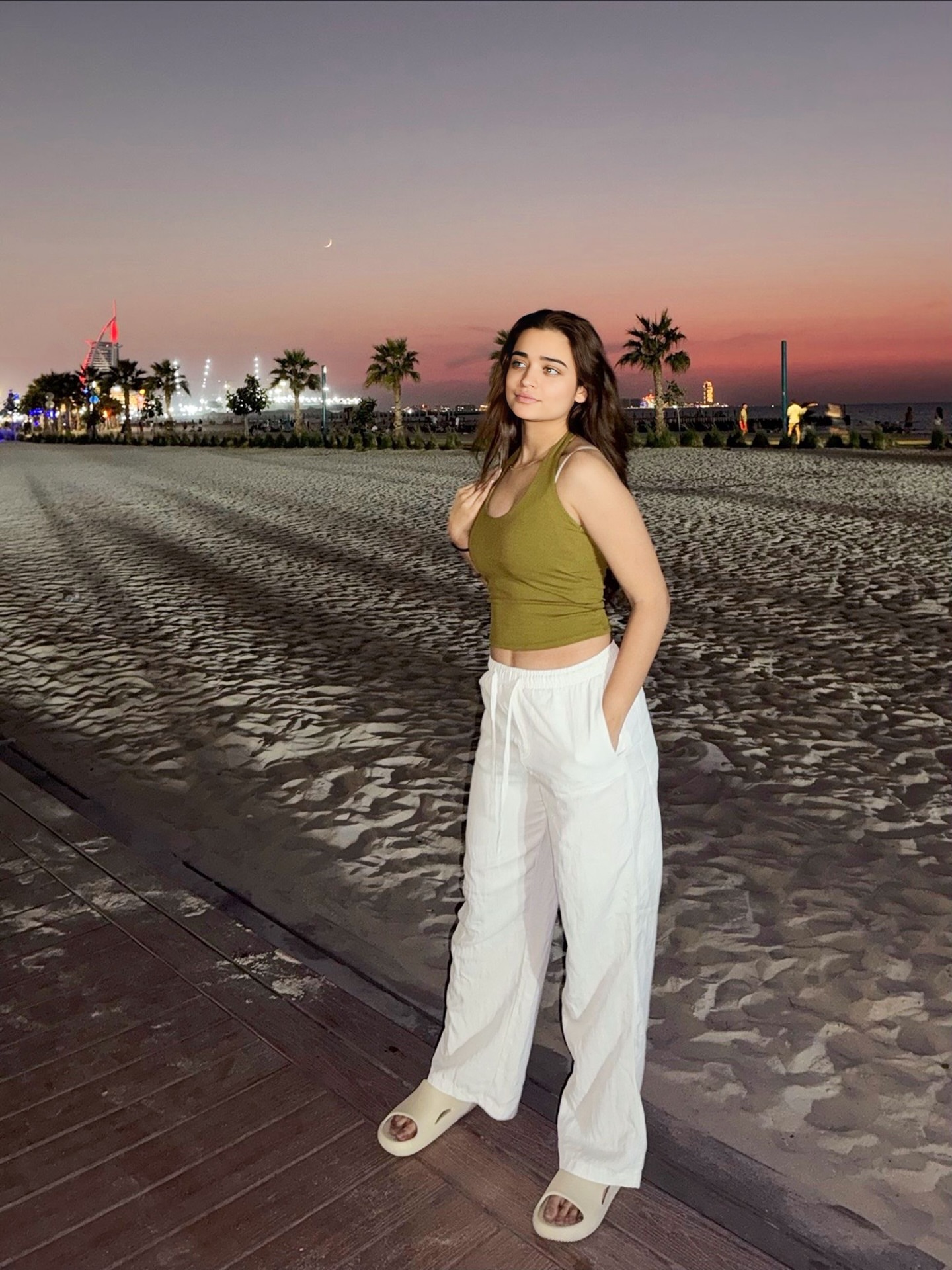 Kamalpreet Kaur's feet