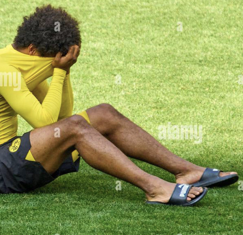Karim Adeyemi's feet