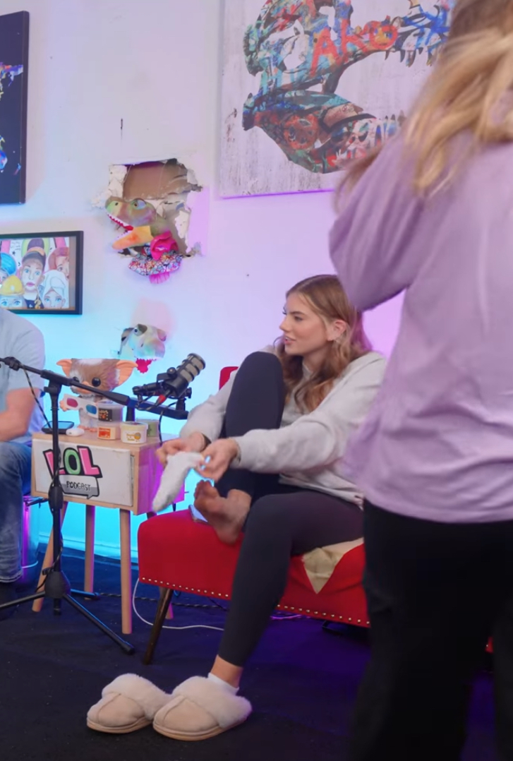 Kate Marie Baker's feet