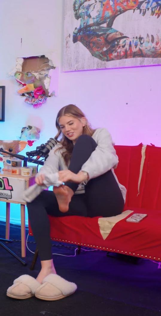 Kate Marie Baker's feet