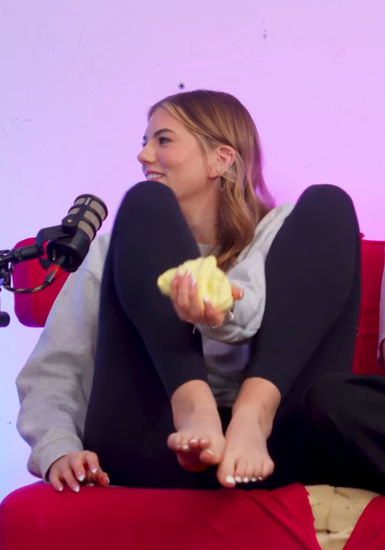 Kate Marie Baker's feet