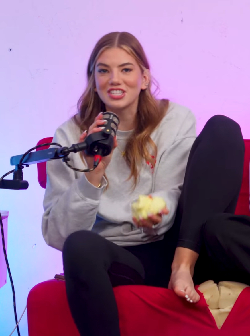 Kate Marie Baker's feet