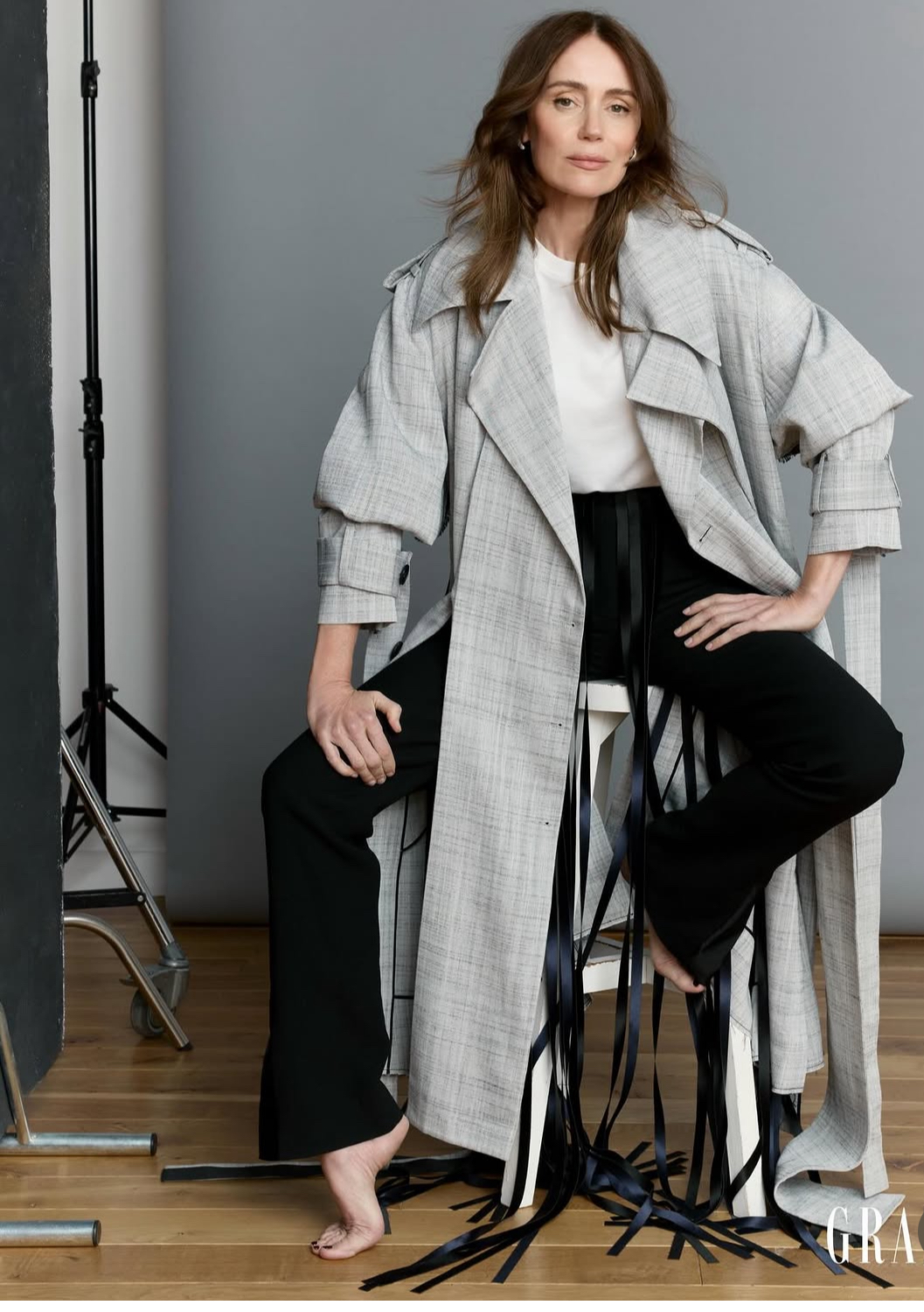 Keeley Hawes's feet
