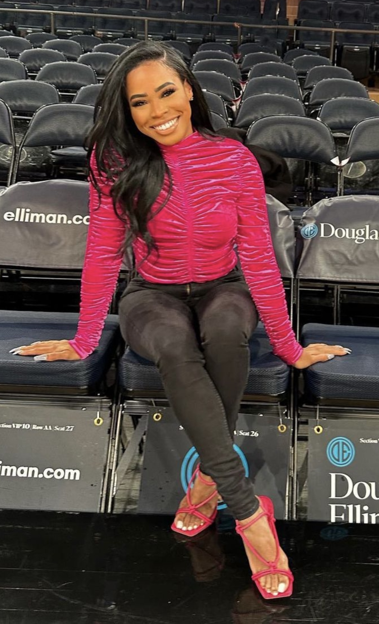 Keiana Martin's feet