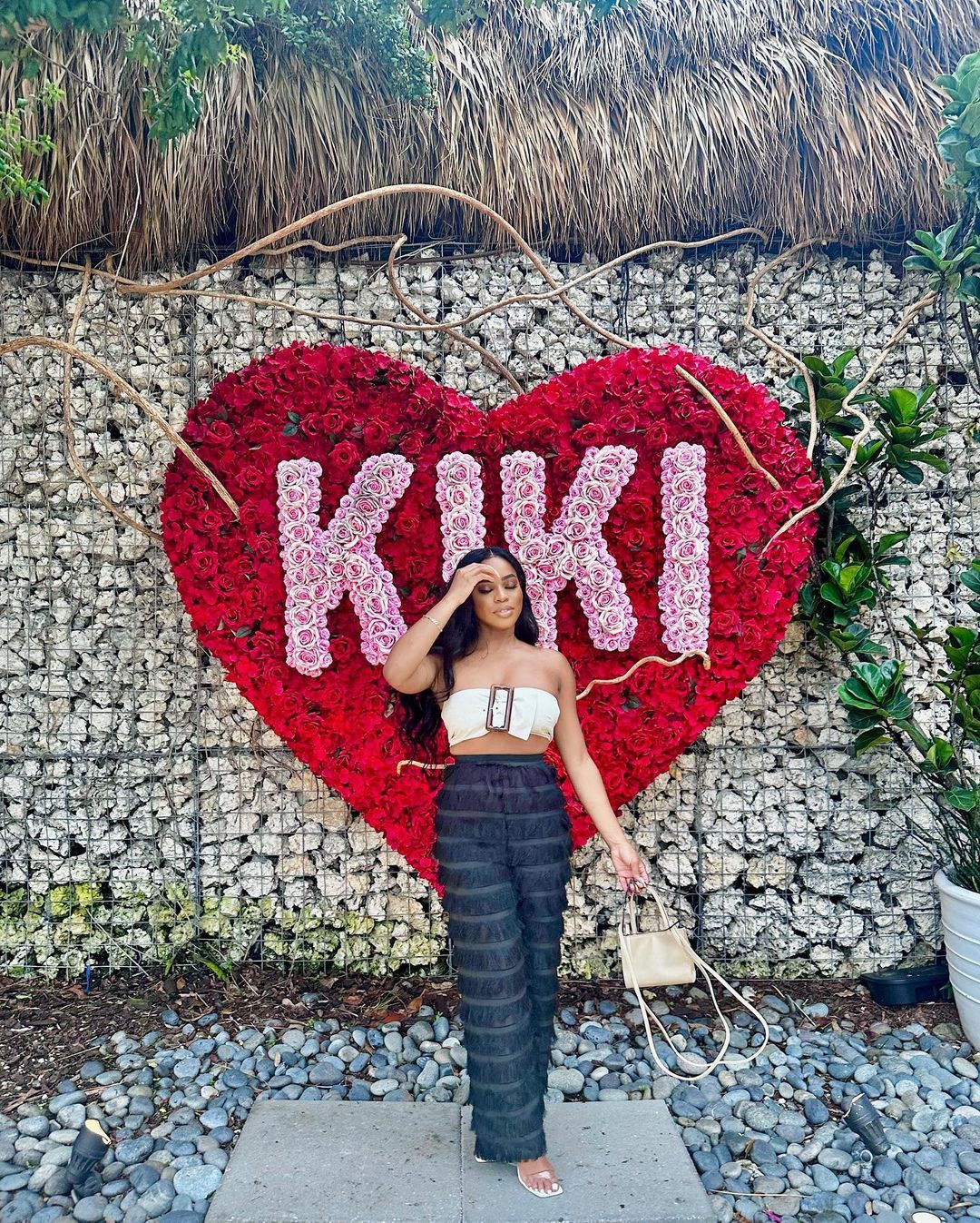 Keiana Martin's feet