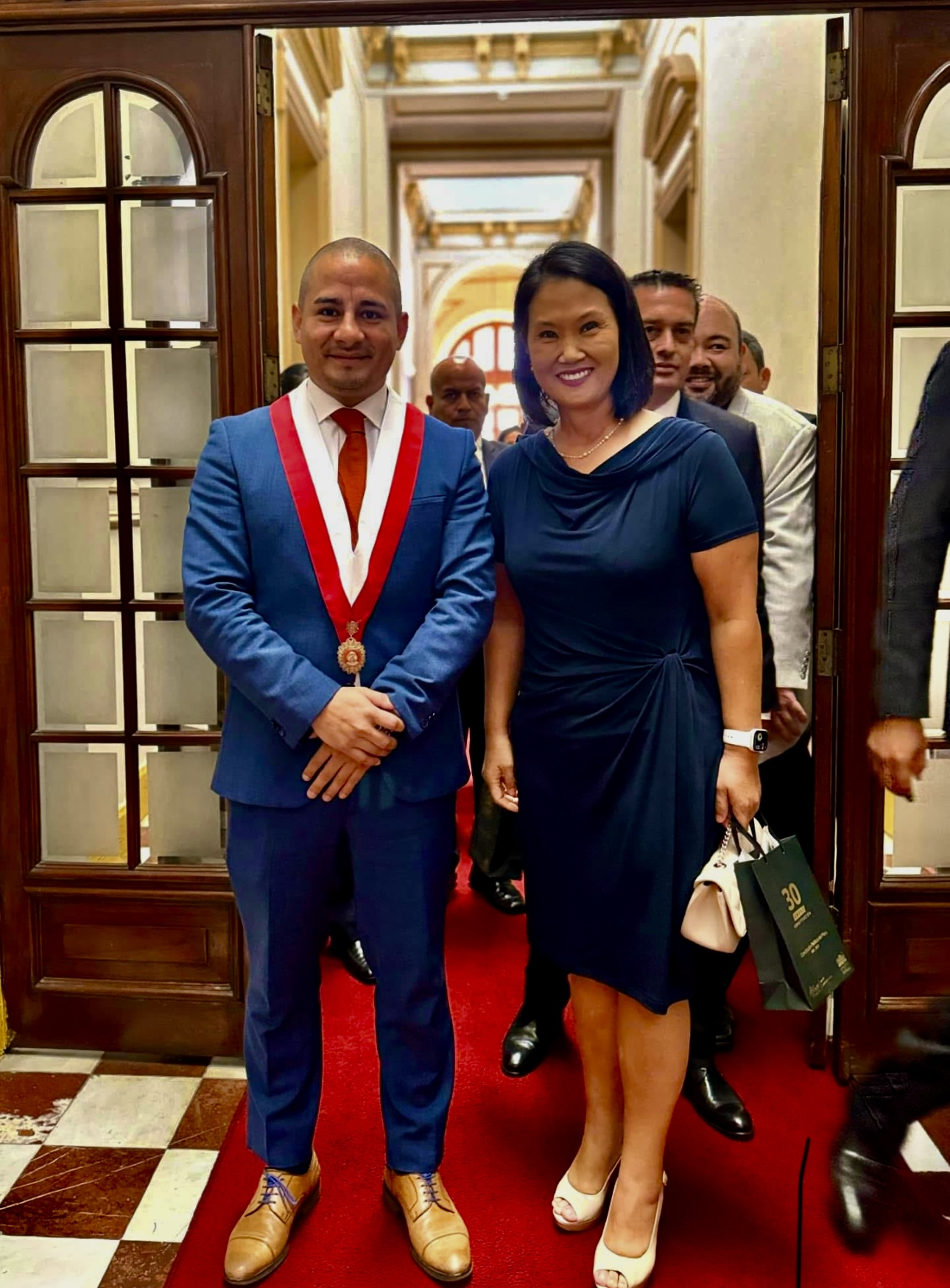 Keiko Fujimori's feet