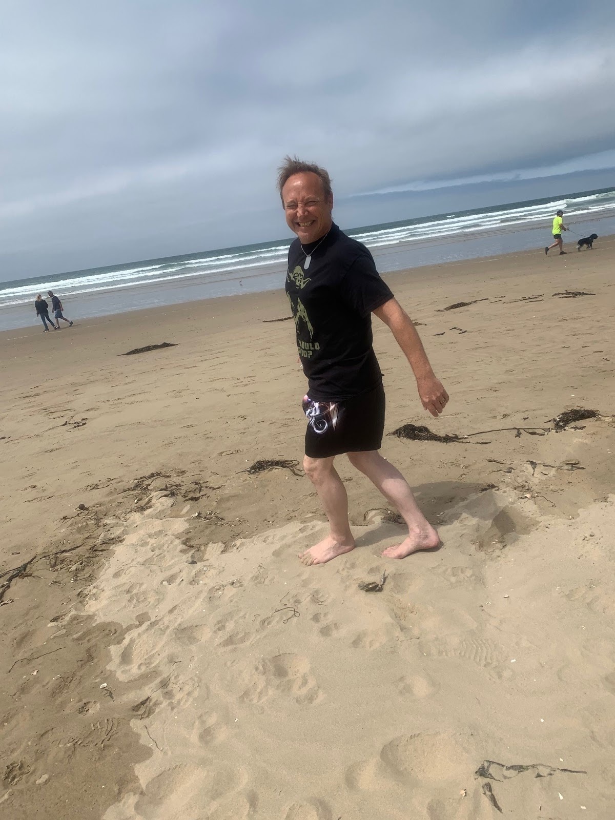 Keith Coogan's feet