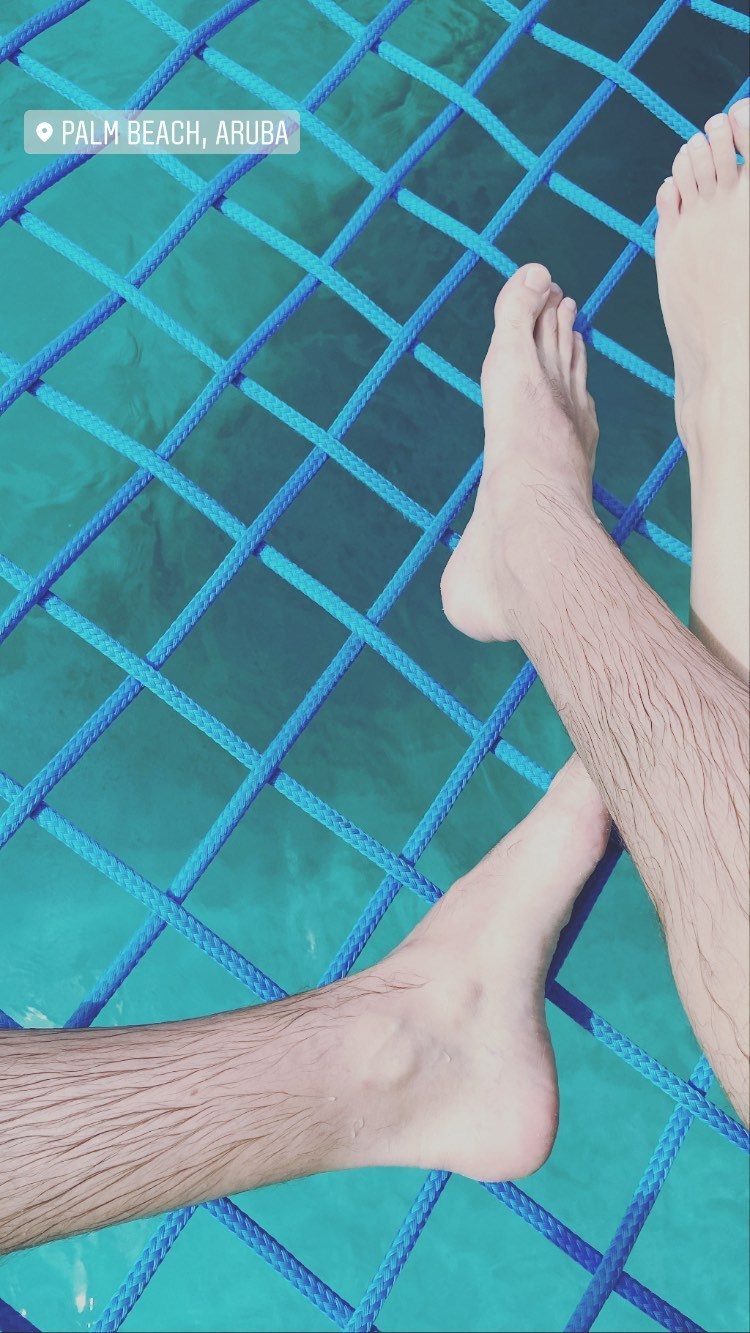 Keith Jones's feet