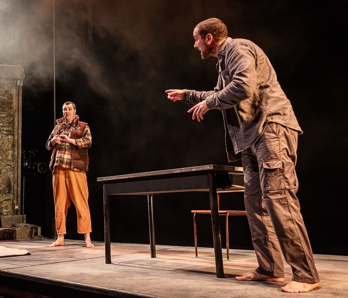 Keith Singleton's feet