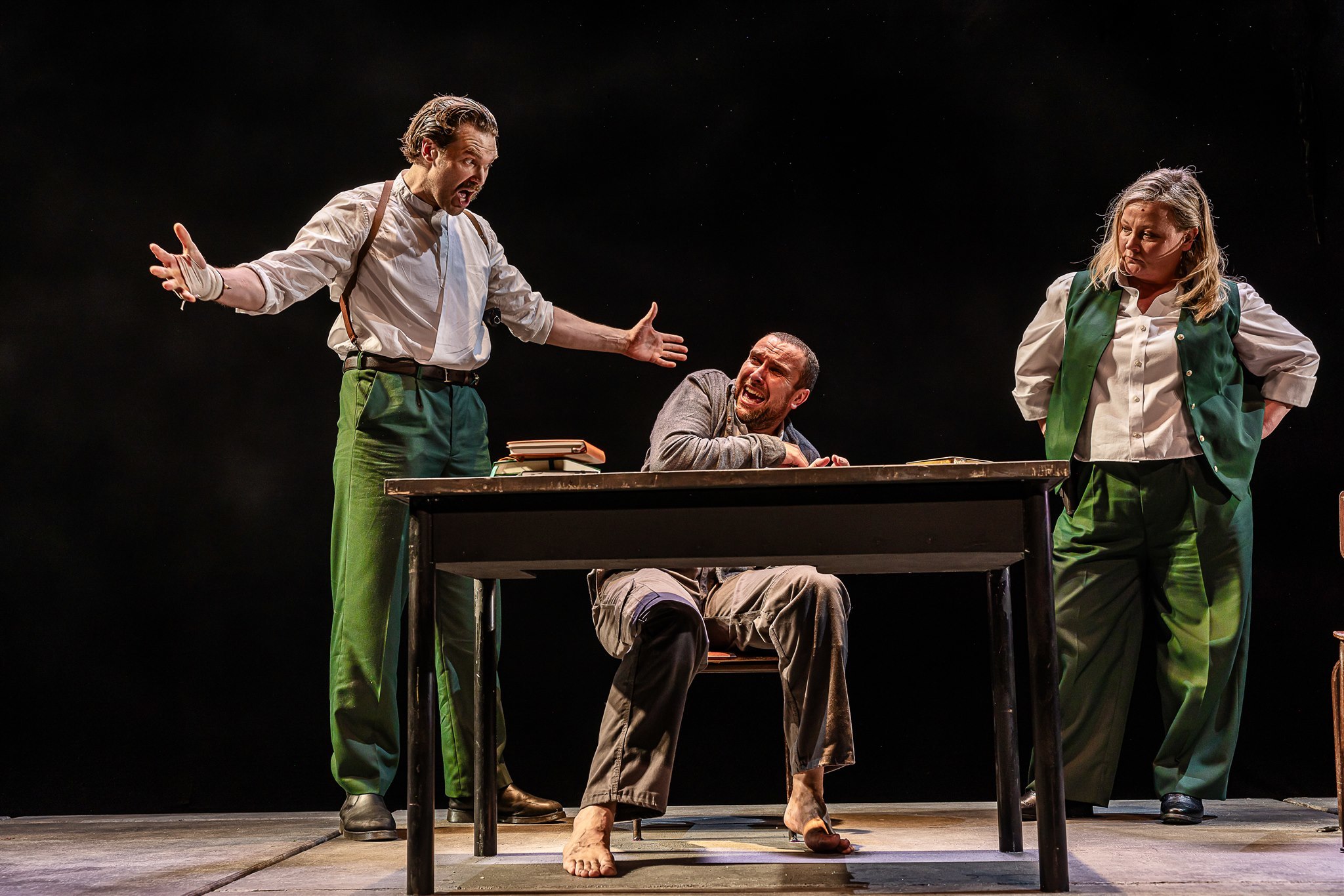 Keith Singleton's feet