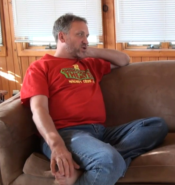 Ken Groves's feet