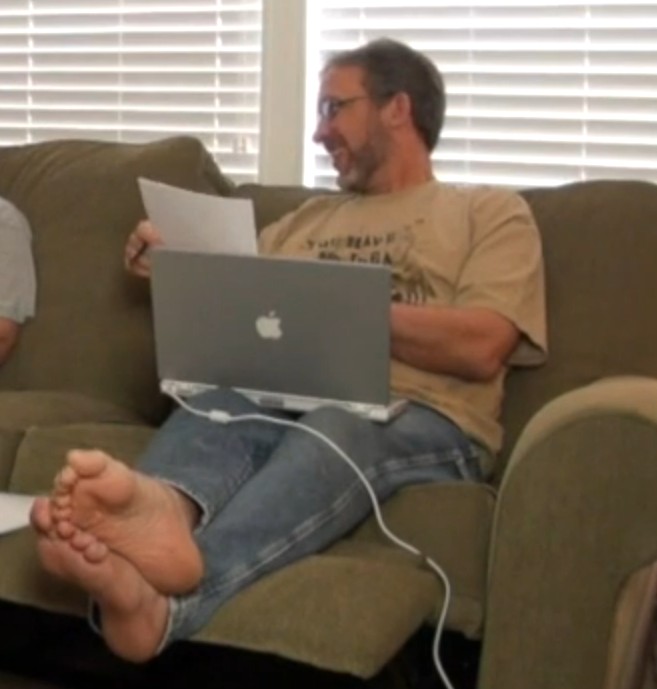 Ken Groves's feet