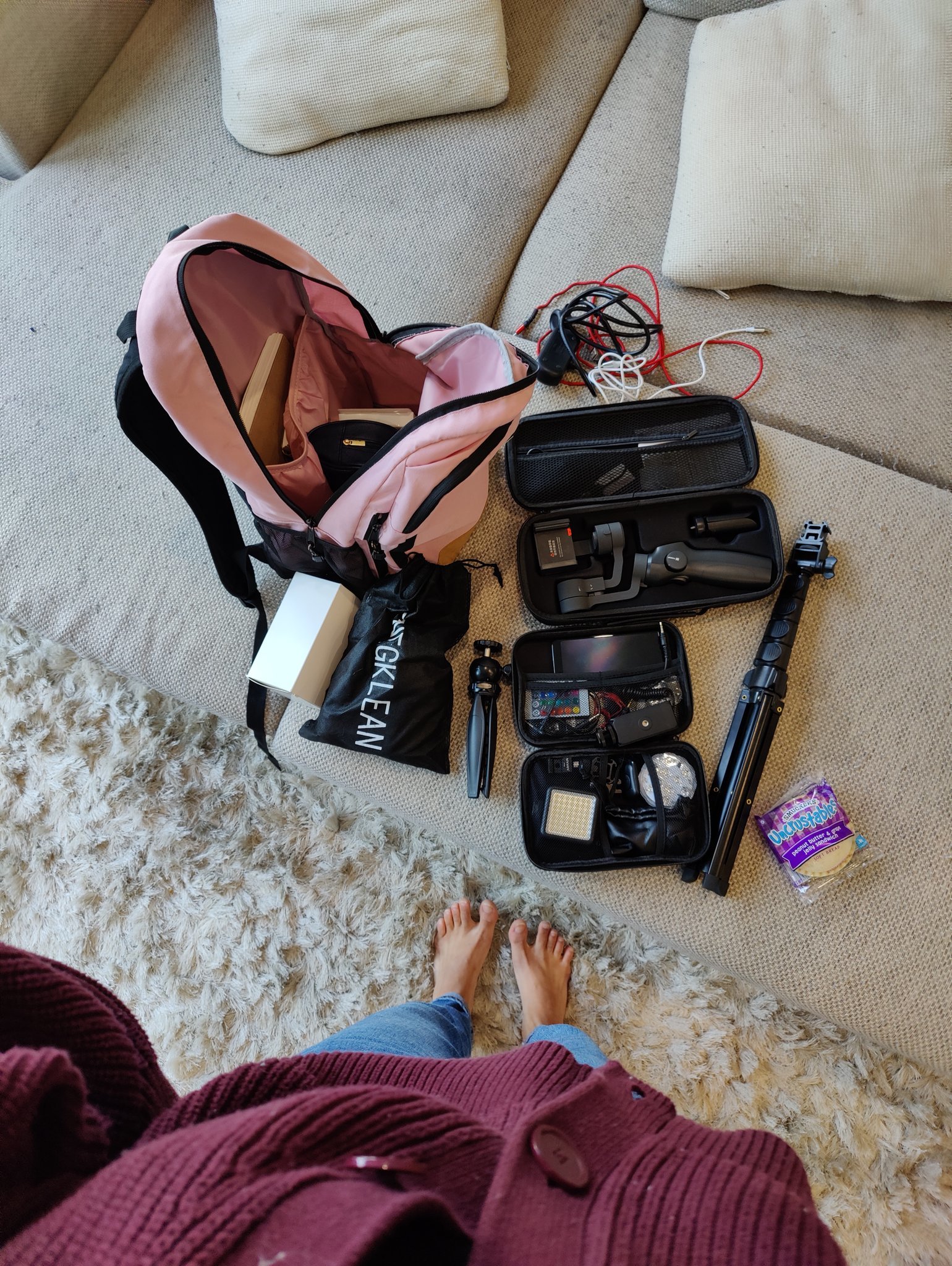 Kitty Valance's feet