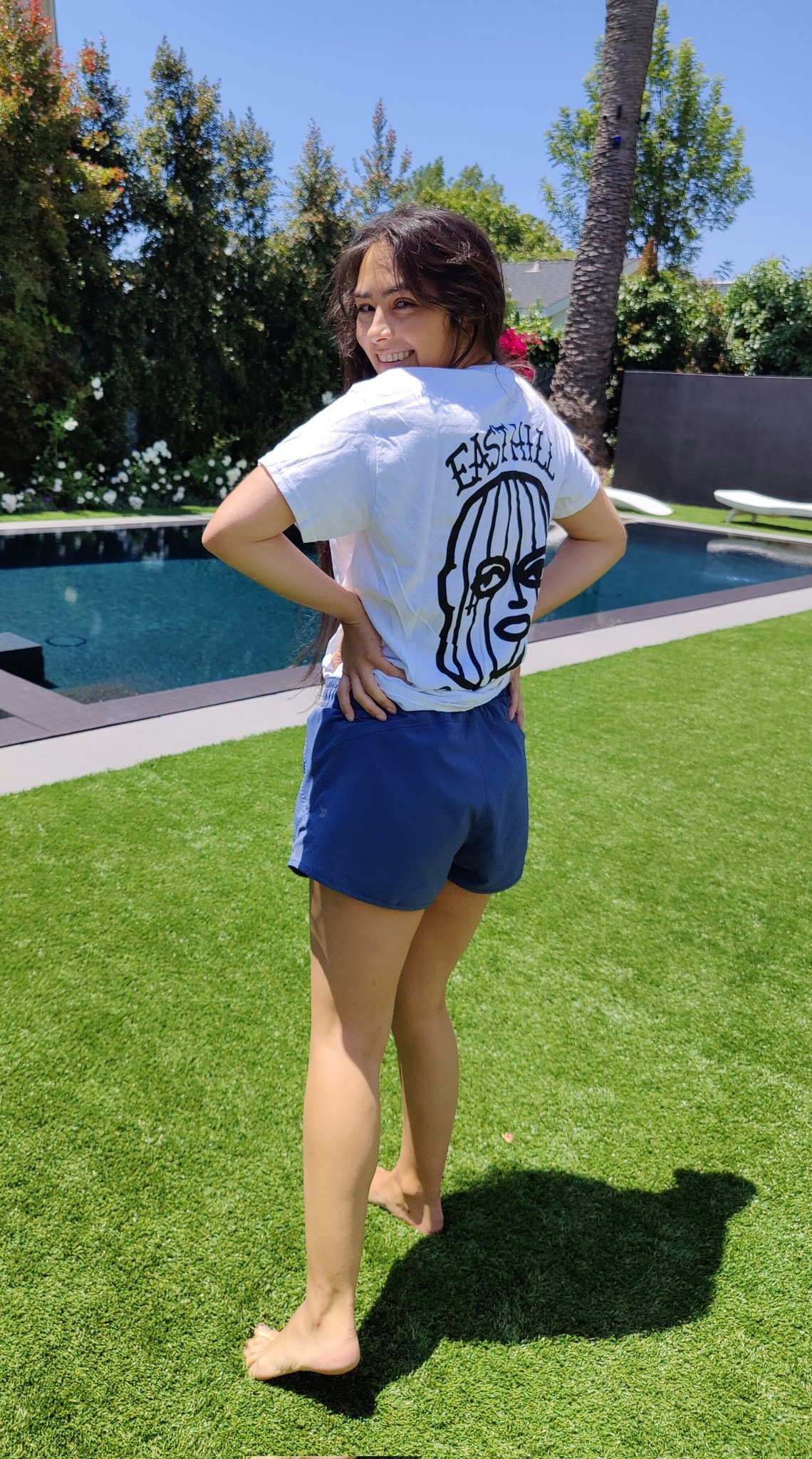 Kitty Valance's feet