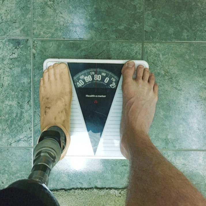 Kurt Yaeger's feet