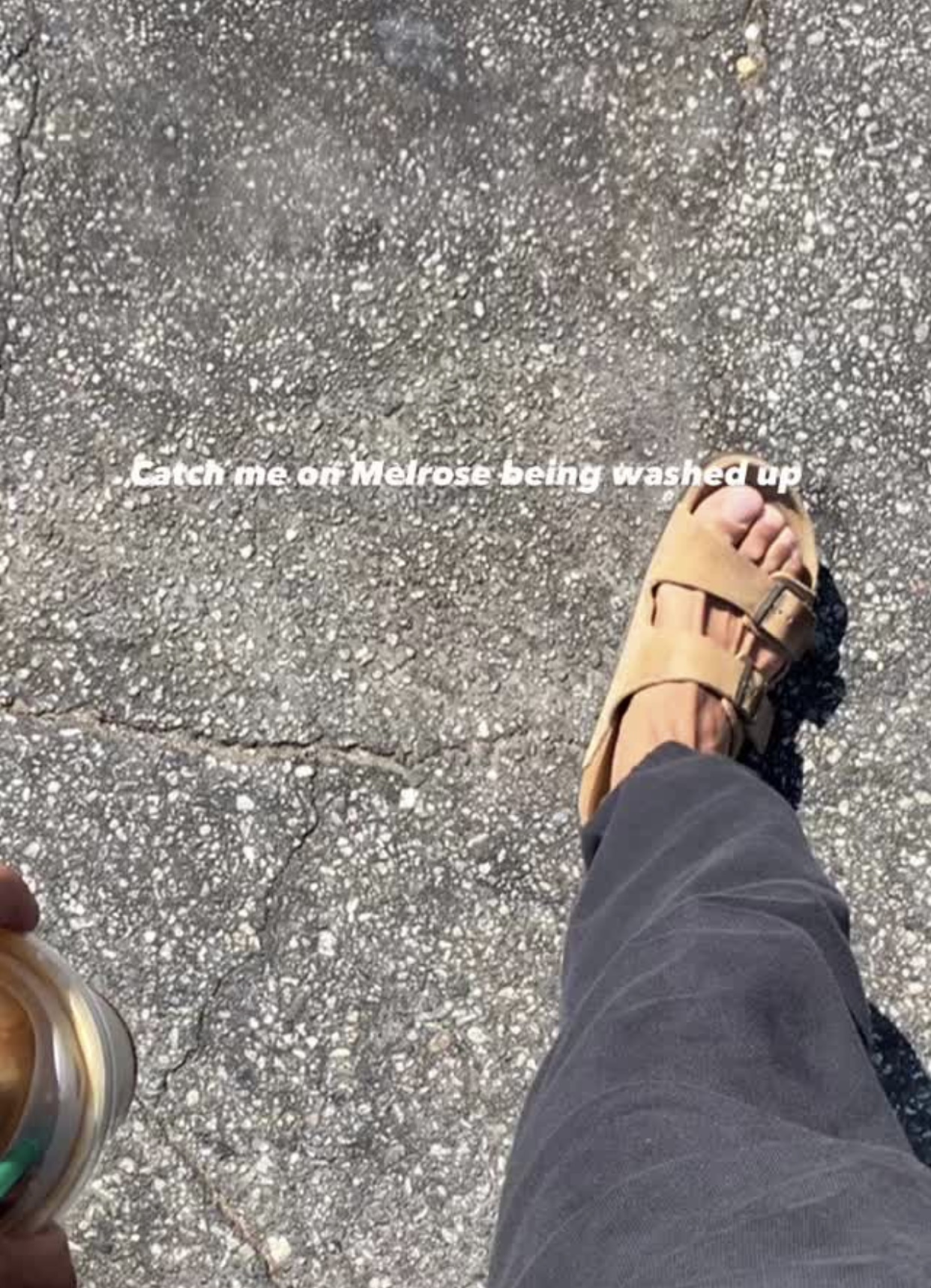 Kyle Marvé's feet