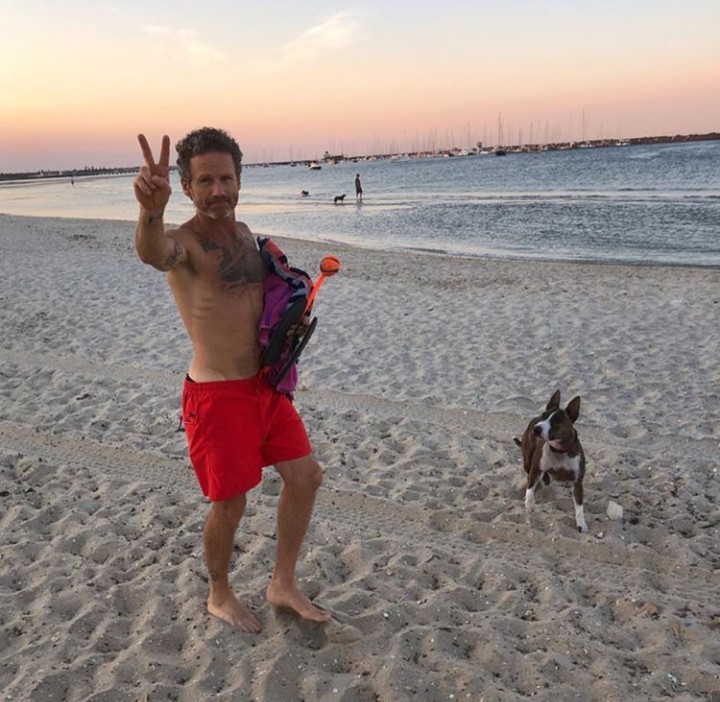 Lachlan Jeffrey's feet