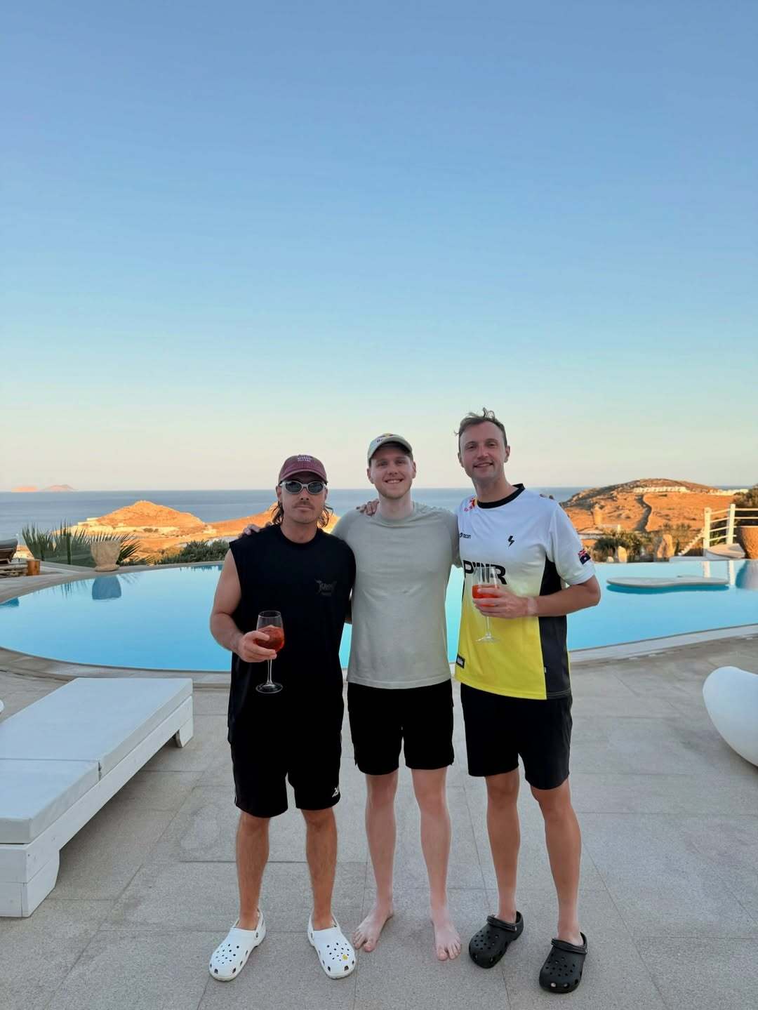 Lachlan Power's feet